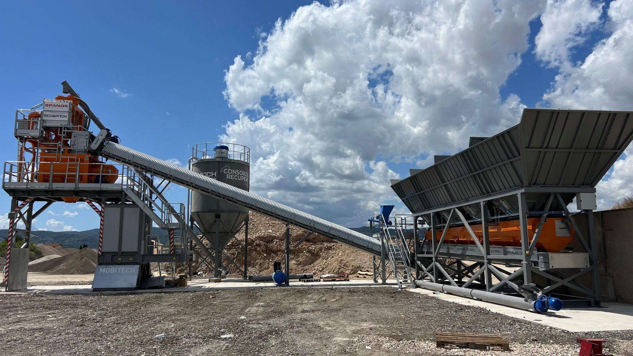 Italy Welcomes the First Concrete Batching Plant with Environmental ...